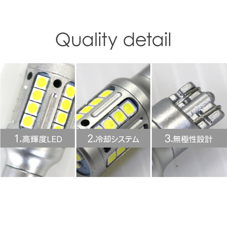 ホンダ WR-V T10 T16 LEDバルブ SMD 27連 2個セット アルミヒートシンク バックランプ ルームランプ ナンバー灯 ライセンスランプ : アットパーツ - 通販 ...
