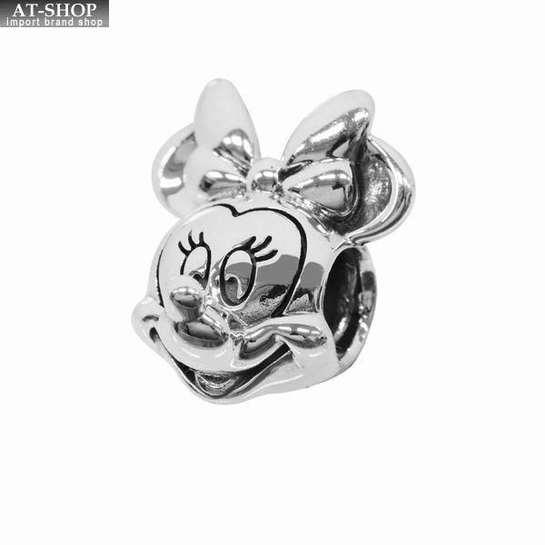 PANDORA パンドラ チャーム Disney, Minnie Mouse Charm スターリングシルバー925 ディズニー ミニーマウス ...