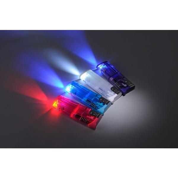 使い捨てライター ジャンボターボライター LEDライト付き CR対応 ライター ad-50700100 アドミラル産業 おもしろライター 1個 ...