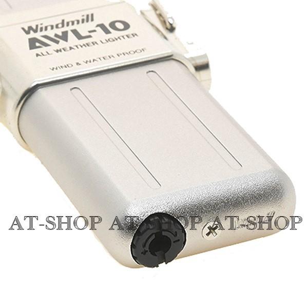 Windmill ウインドミル ライター AWL-10 アウル ガス注入式 ターボライター 307-0002 ガンメタル : AT-SHOP ...