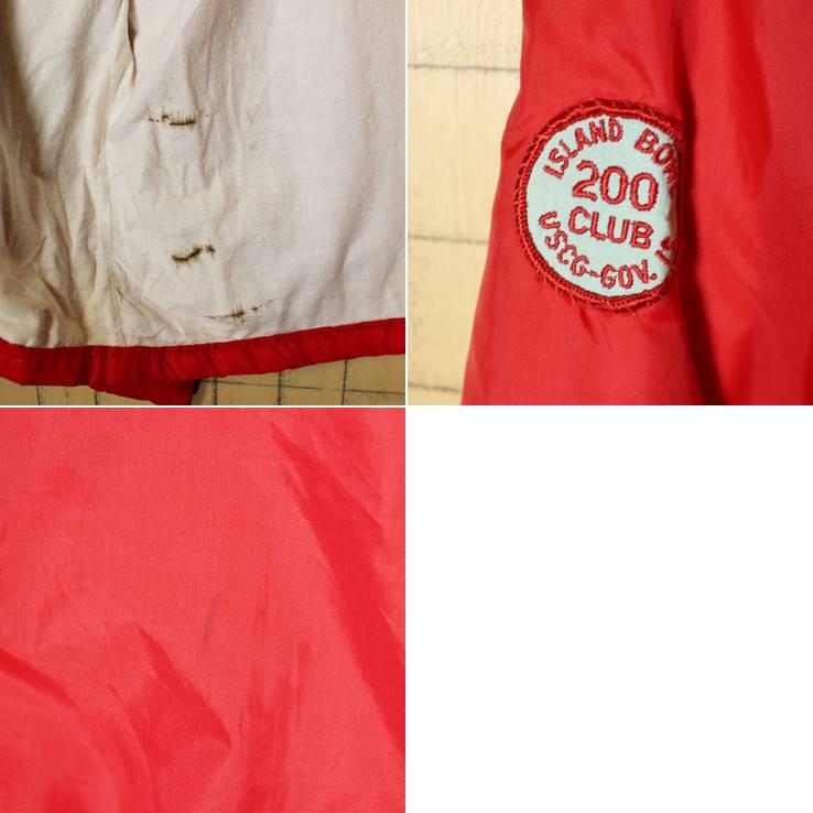 70s USA製 Birdie ナイロン コーチジャケットレッド メンズM 70s USA製 Birdie ナイロン コーチジャケットレッド メンズM