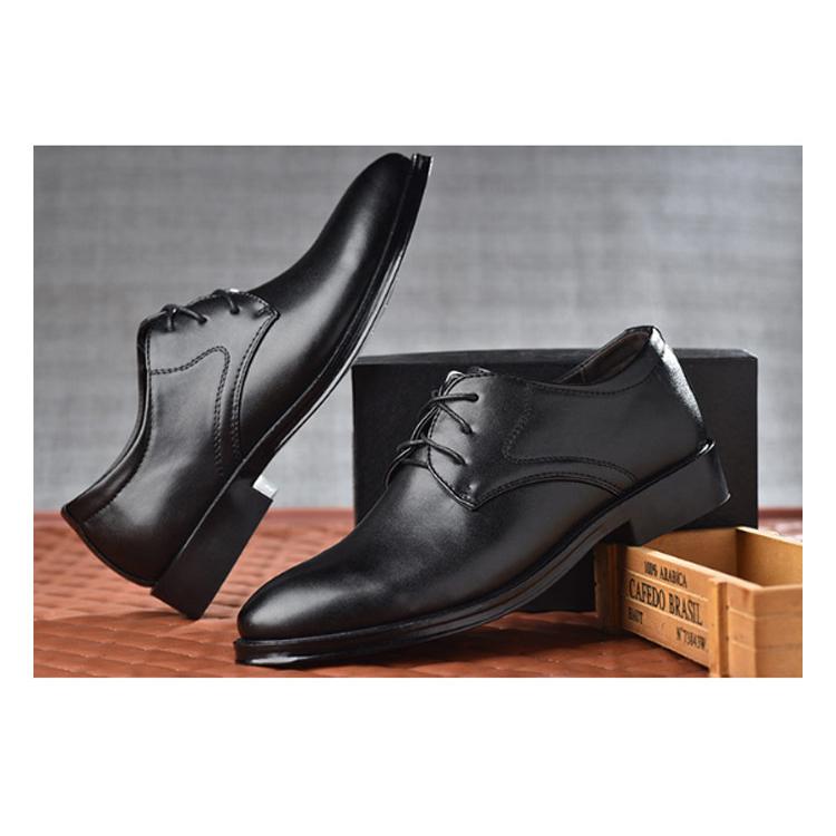 ビジネスシューズ 革靴 メンズ 幅広 ワイズ 撥水 防臭 防滑 疲れない 歩きやすい 軽い 軽量 合成皮革 ゴム底 紐プレーントゥ ビジネス ...
