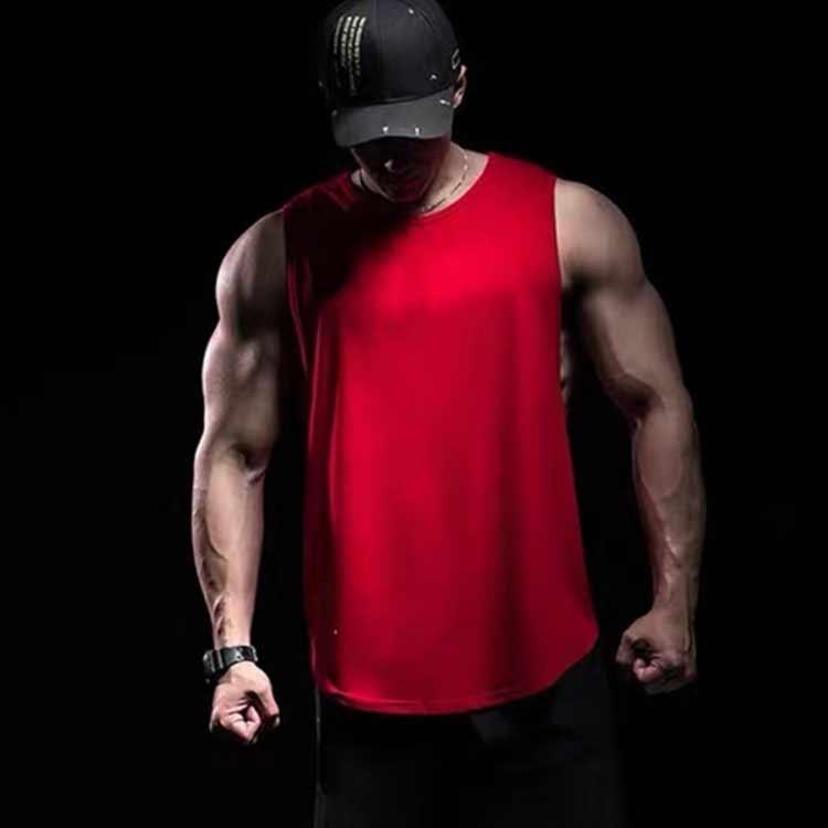 2枚セット 涼しい タンクトップ メンズ ノースリーブ スポーツウェア無地 サッカー フィットネス ジム 吸汗 速乾 トレーニングウェア ...