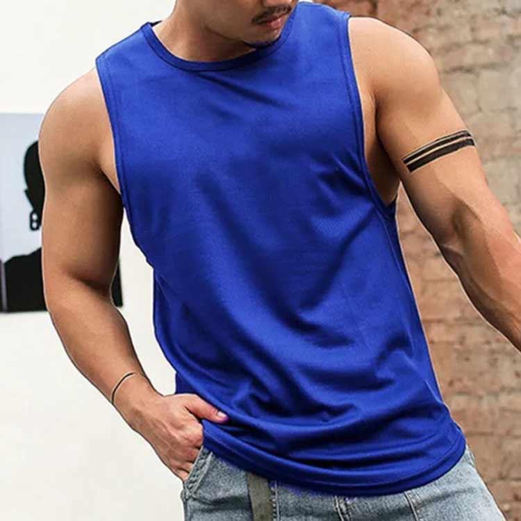 2枚セット 涼しい タンクトップ メンズ ノースリーブ スポーツウェア無地 サッカー フィットネス ジム 吸汗 速乾 トレーニングウェア ...