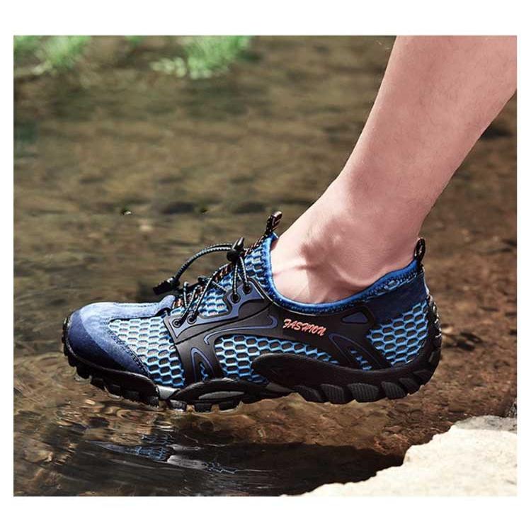 水陸両用 マリンシューズ メンズ シュノーケリング ボルダリング 筋トレ ウォーターシューズ 排水機能 スポーツシューズ 黒 メッシュ ...