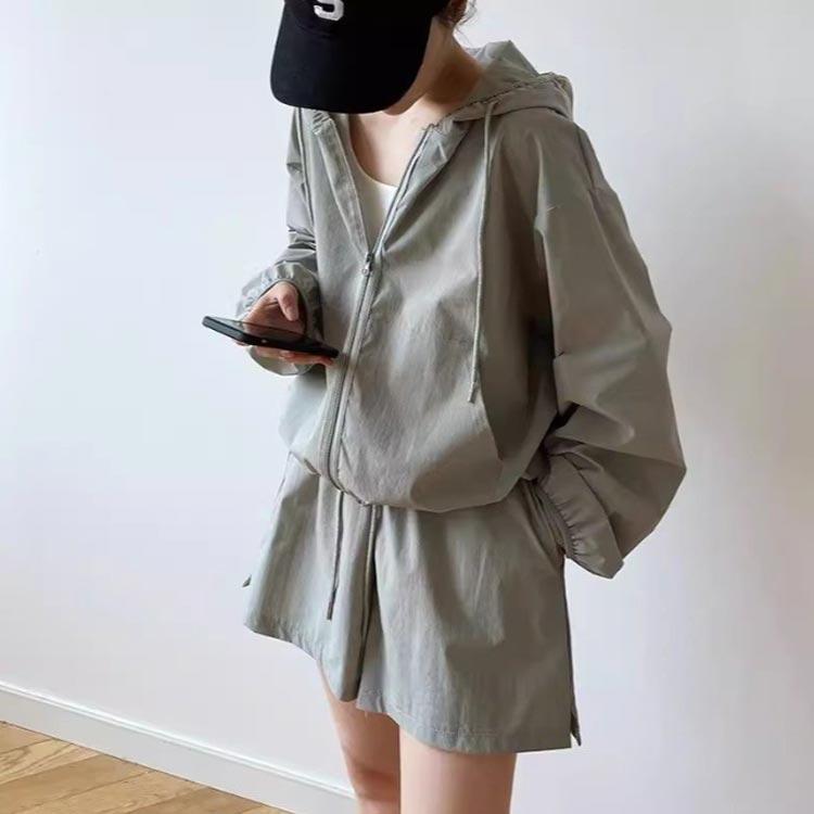 M-4XL ラッシュガード セットアップ パーカーセットアップ レディース 長袖 春 夏 フード付き UVカット UV対策 紫外線対策 パンツ オーバ : seam - 通販 - Yahoo ...