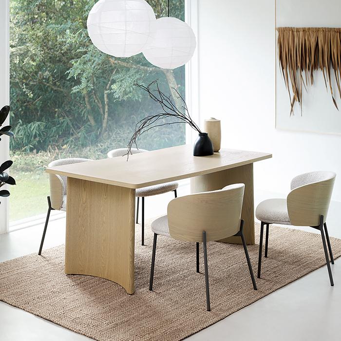 ダイニングテーブル 組立式 DT-T50-A160 幅1600x奥行850x高さ700mm 桜屋工業 : A-Tal Interior - 通販 - Yahoo!ショッピング