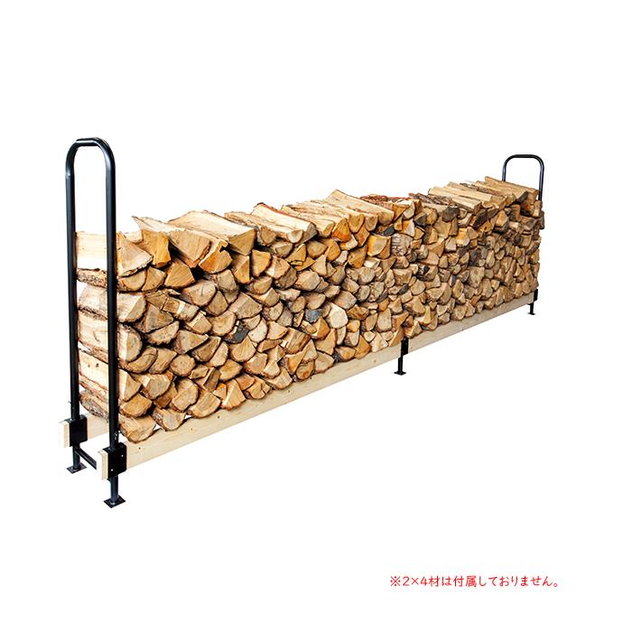 薪ラック 組立式 スライド式 2x4 ログラック PA8315R-1 奥行35x高さ123〜170cm ダッチウエスト : a026-pa8315r-1 : A-Tal Interior ...