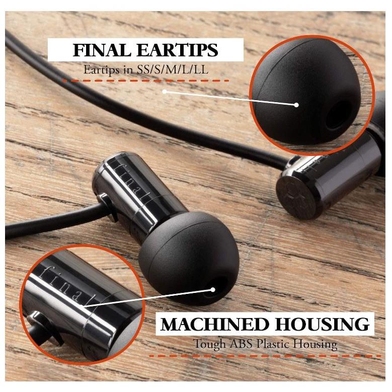 final E1000 カナル型 イヤホン (ブラック) FI-E1DPLBL :phon:ATARIME&Luxury2nd - 通販 - Yahoo!ショッピング