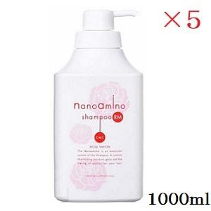 ニューウェイジャパン ナノアミノ シャンプー RM-RO 1000ml ボトル ×5セット : アットBeauty Yahoo!店 - 通販 - Yahoo!ショッピング