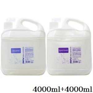 napla ナプラ ワンダーフリーピュア シャンプー 4000ml + コンディショナー : アットBeauty Yahoo!店 - 通販 - Yahoo!ショッピング