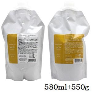 Purefactor ミアン ピュアファクター アシッド シャンプー 580ml + トリートメント 550g レフィル 詰替用 : アットBeauty Yahoo!店 - 通販 ...