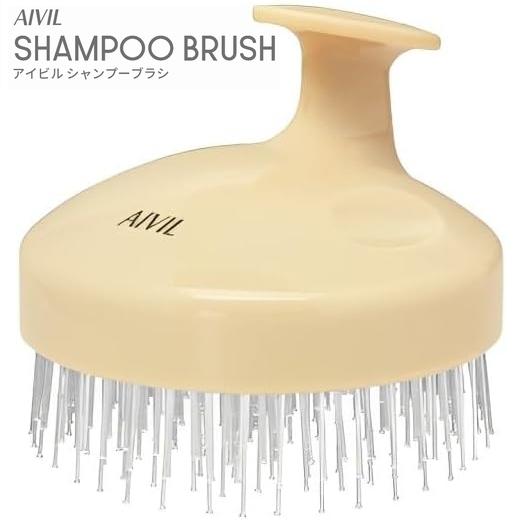 AIVIL アイビル シャンプーブラシ ペールミルクティー SH-24L02 日本製 : あっと美人 - 通販 - Yahoo!ショッピング