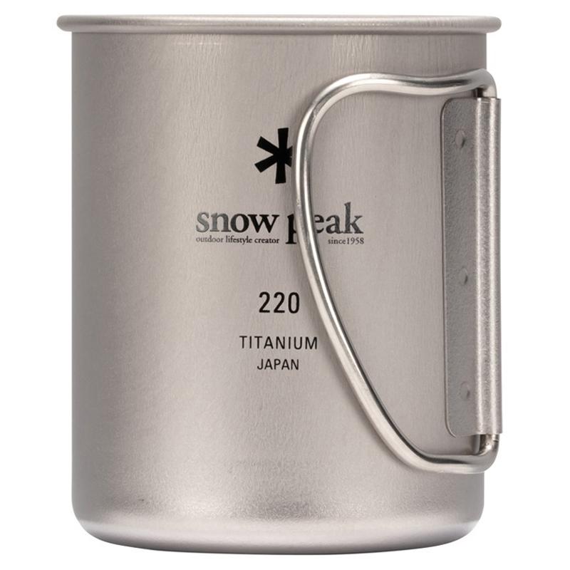 snow peak カップ スノーピーク チタンシングルマグ 220 220ml : アット防災 - 通販 - Yahoo!ショッピング