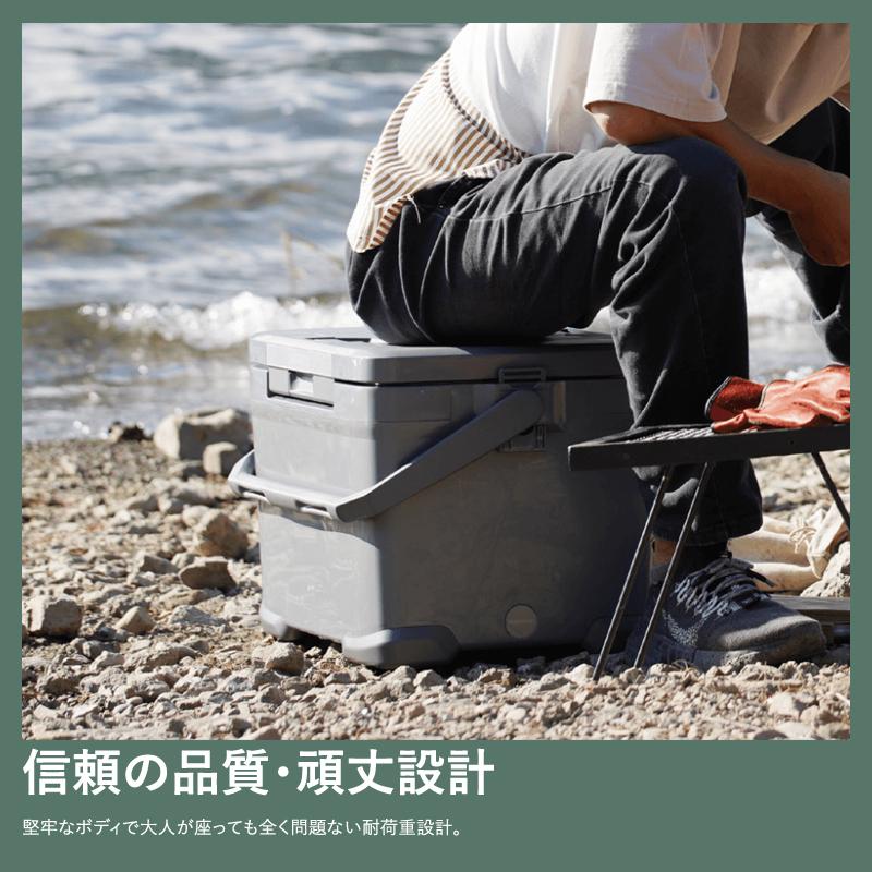 シマノ キャンプクーラー NX-217X アイスボックス EL 17L 01(チャコール) : アット防災 - 通販 - Yahoo!ショッピング