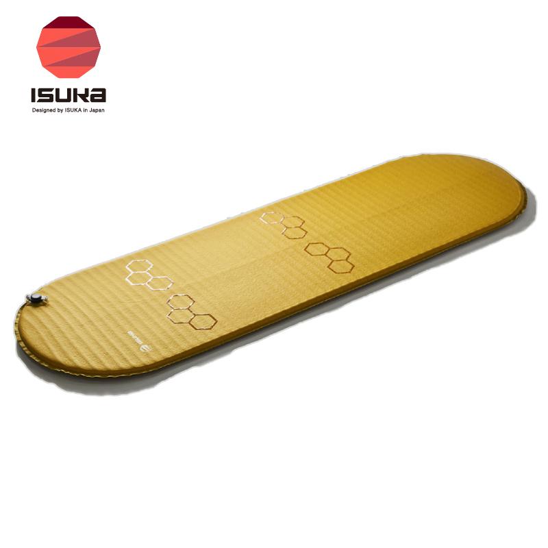 ISUKA アウトドアマット イスカ トレイルマットレス Mid マスタード : アット防災 - 通販 - Yahoo!ショッピング