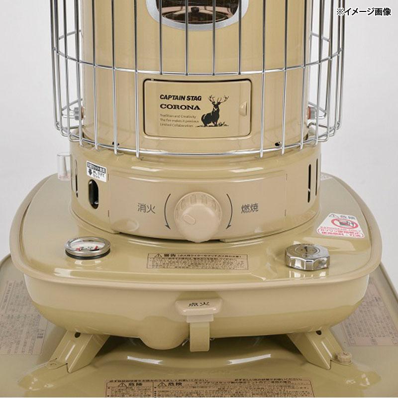 ヒーター・トーチ キャプテンスタッグ キャプテンスタッグ×コロナ 石油ストーブ SL-51CSA ベージュ : アット防災 - 通販 - Yahoo!ショッピング