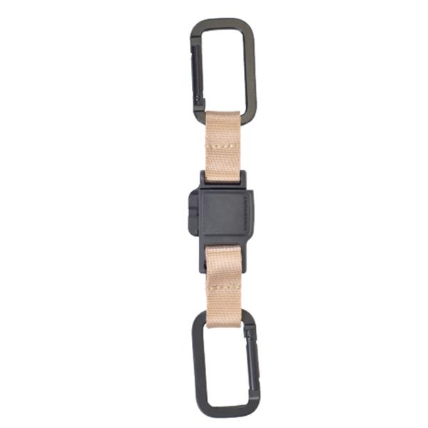 HIGHMOUNT ハイマウント HMロック ダブルカラビナ ベージュ : アット防災 - 通販 - Yahoo!ショッピング