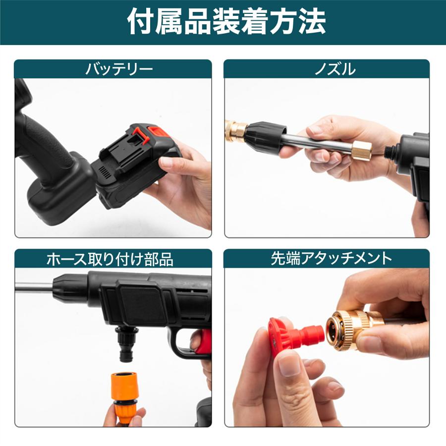 充電式 高圧洗浄機 DL-YU276 デジタルランド コードレス コンパクト 軽い パワフル水圧 掃除 洗車 水やり 高圧 家庭用 外壁 そうじ 庭 園芸 小型 洗浄力 : 便利な雑貨屋アット ...