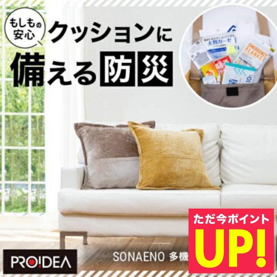 PROIDEA SONAENO 多機能クッションカバー トートバッグ クッションカバー 多機能 大容量 災害 防災 避難所 運搬用 大きい サイズ 鞄 カバン 手提げ袋 エコバッグ : 便利な ...