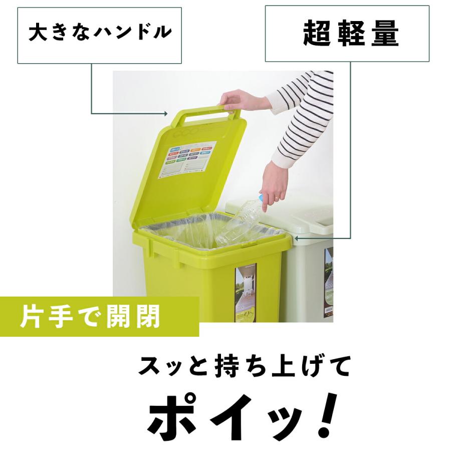 ゴミ箱 45リットル 分別 スリム ごみ箱 ダストボックス 蓋付きゴミ箱 分別ゴミ箱 蓋付き キッチン キッチンゴミ箱 ごみ 縦型 45l コンテナスタイル CS3-45J 爆買 : 便利な ...