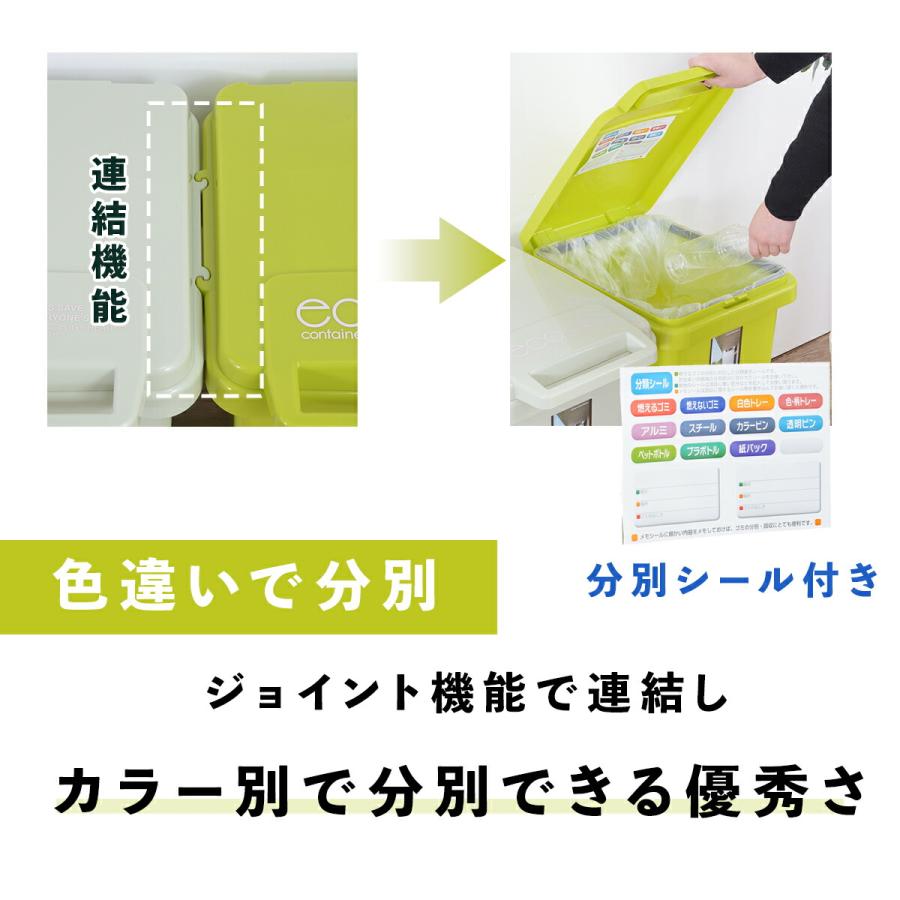 ゴミ箱 45リットル 分別 スリム ごみ箱 ダストボックス 蓋付きゴミ箱 分別ゴミ箱 蓋付き キッチン キッチンゴミ箱 ごみ 縦型 45l コンテナスタイル CS3-45J 爆買 : 便利な ...
