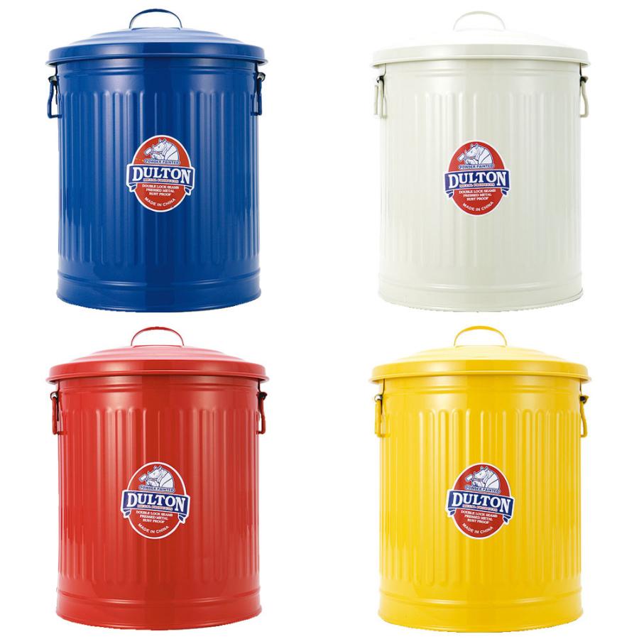 DULTON ゴミ箱 ダストボックス フタ付 ダルトン ガベージ カン Lサイズ 24L スチール製 インダストリアル おしゃれ レトロ アンティーク アメリカンヴィンテージ調 : アット ...