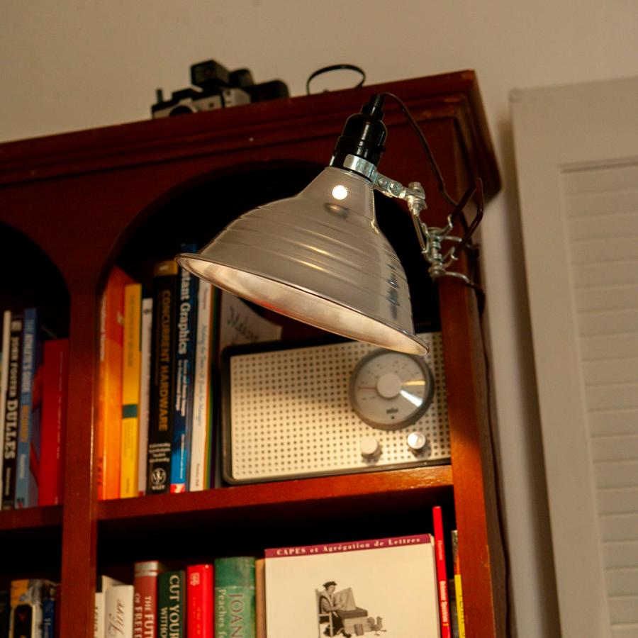 DULTON クリップライト LED おしゃれ ダルトン アルミニウム クリップ ランプ Mサイズ レトロ インダストリアル アメリカンヴィンテージ調 : アットイーズ - 通販 ...