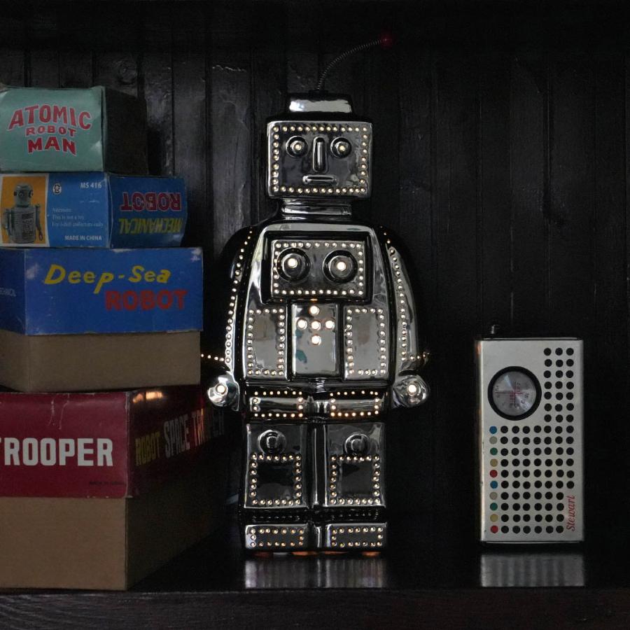 DULTON インテリア照明 卓上ライト ダルトン ポーセリン ロボット ライト DS-0773 クローム : アットイーズ - 通販 - Yahoo!ショッピング