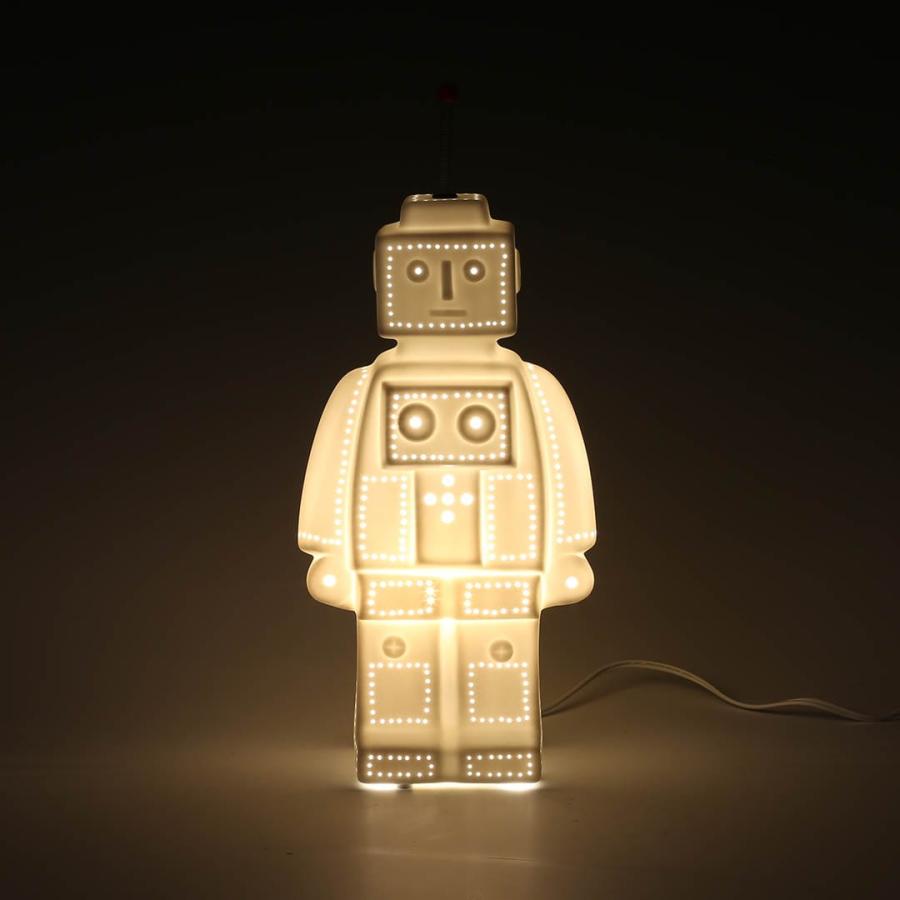 DULTON インテリア照明 卓上ライト ダルトン ポーセリン ロボット ライト DS-0773 マットホワイト : アットイーズ - 通販 - Yahoo!ショッピング