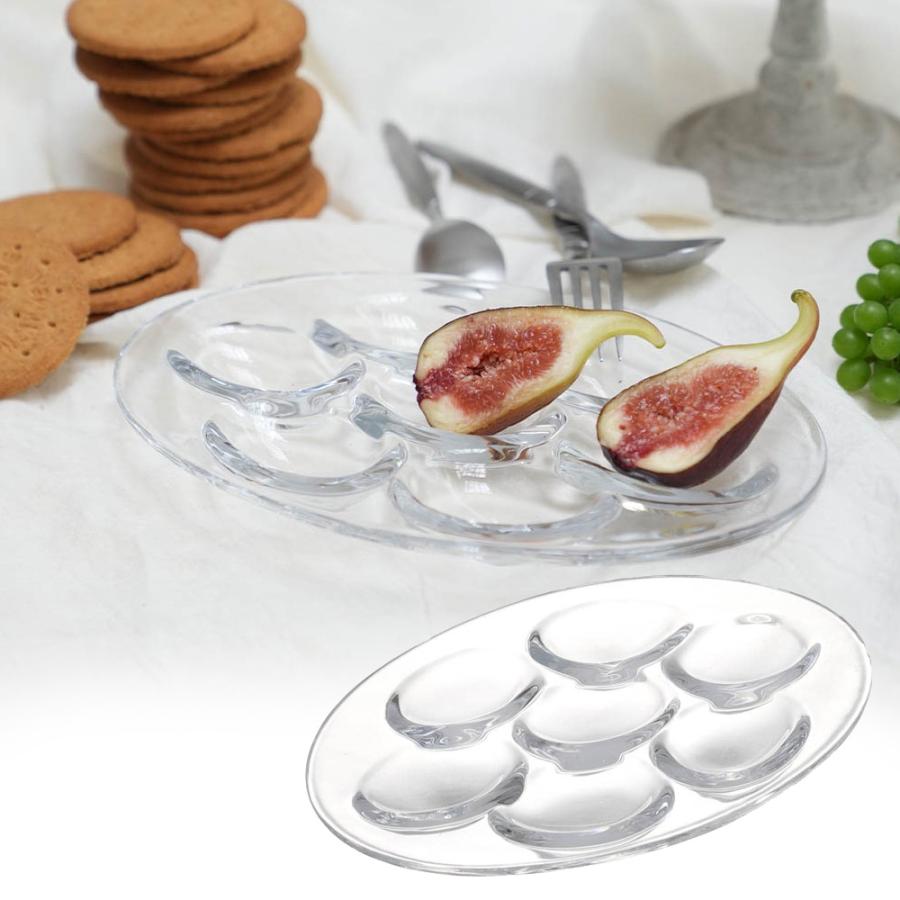DULTON 皿 プレート 食器 仕切り皿 ダルトン ガラス トレイ オーバル-7 : アットイーズ - 通販 - Yahoo!ショッピング