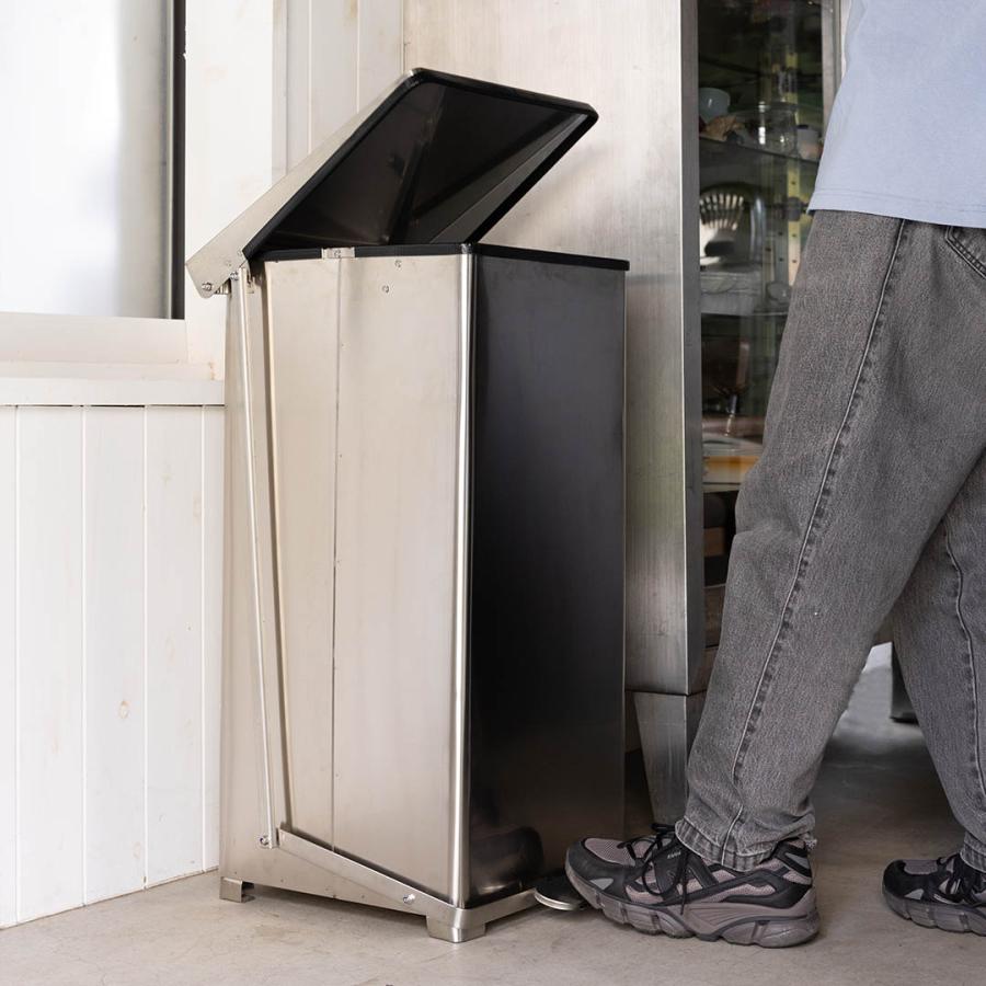 DULTON ゴミ箱 ダストボックス ペダル式 ダルトン ペダル ビン 90L ステンレス製 ふた付き シンプル インダストリアル 爆買 : アットイーズ - 通販 - Yahoo!ショッピング