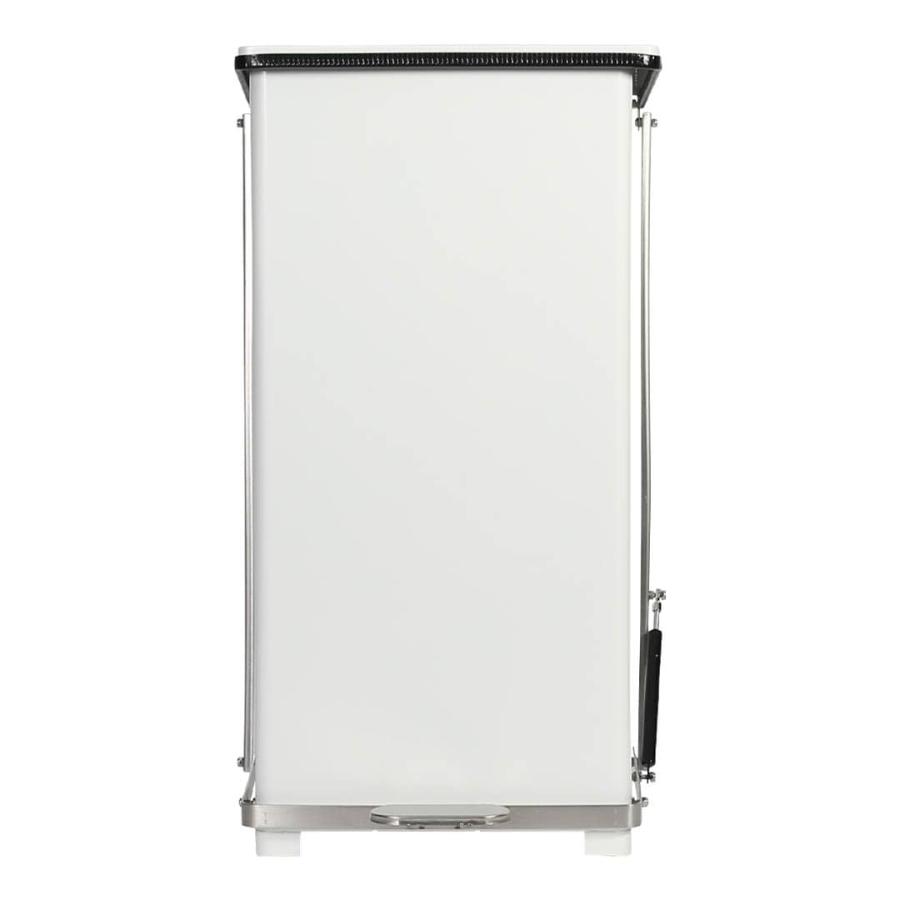 DULTON（ダルトン） ゴミ箱 ダストボックス ペダル式 ペダル ビン 90L ホワイト ふた付き シンプル インダストリアル : アットイーズ - 通販 - Yahoo!ショッピング