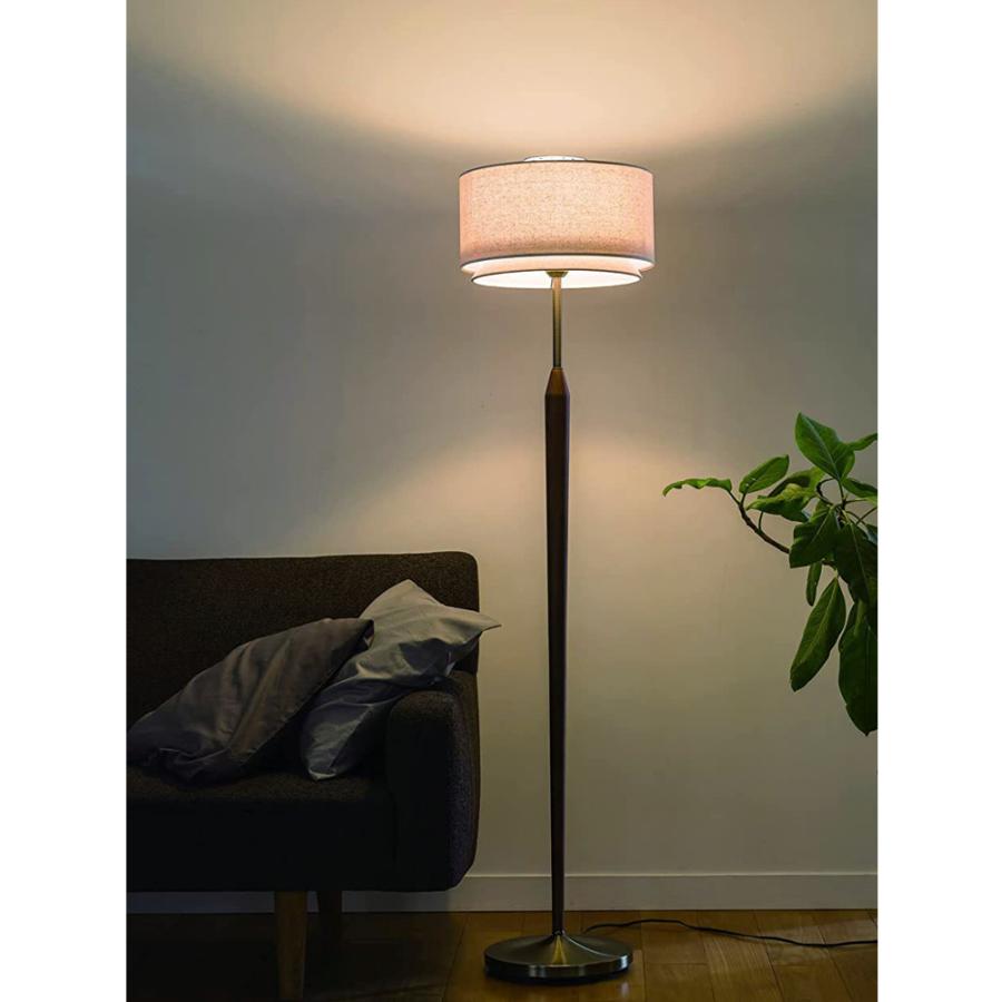INTERFORM フロアライト スタンドライト フロアスタンド Svante LED電球付タイプ 間接照明 シンプル モダン レトロ ミッドセンチュリー LED電球対応 : アットイーズ ...