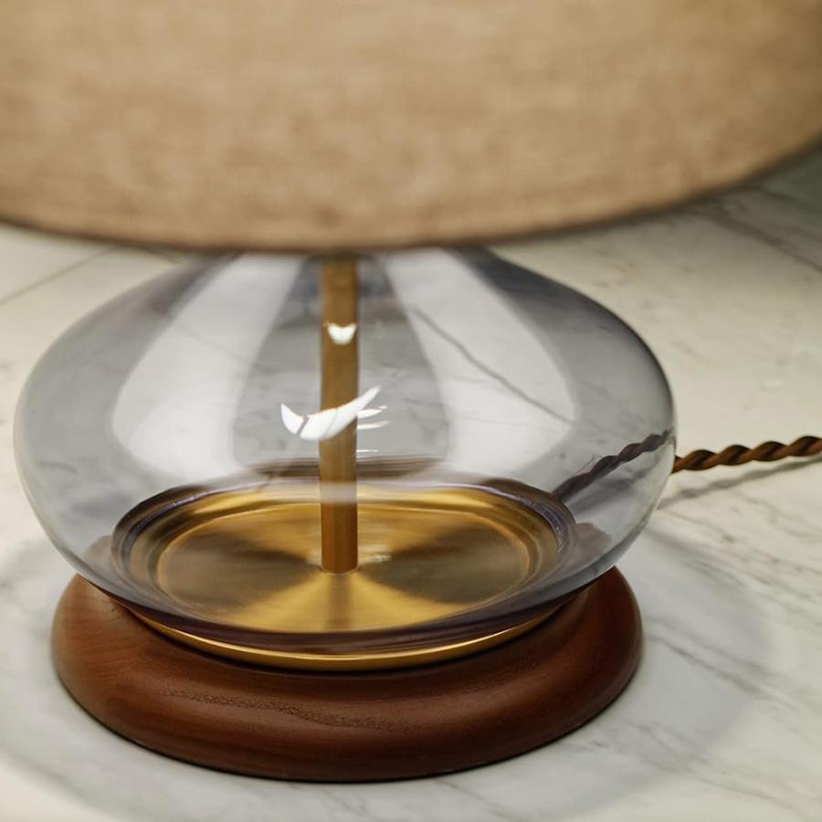 INTERFORM テーブルライト 卓上ライト Lorencio LED電球付タイプ LED電球対応 レトロ ヴィンテージ調 シンプル モダン ミッドセンチュリー : アットイーズ - 通販 ...