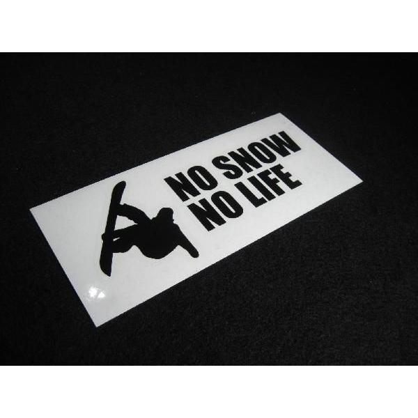 NO SNOW LIFE ステッカー スノーボード1 (Sサイズ) : アトリエDOMヤフー店 - 通販 - Yahoo!ショッピング