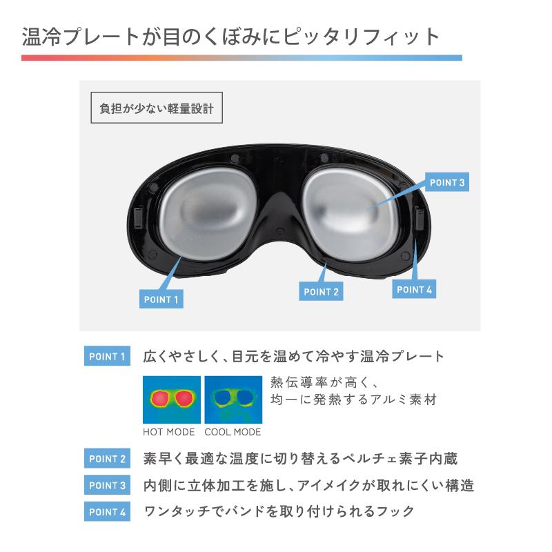 【公式店P10倍】ルルド プレミアム ホット&クール アイケア AX-KXL5102BK 安眠 ATEX ギフト プレゼント あたため 目 ヒーター : アテックスダイレクト - 通販 ...