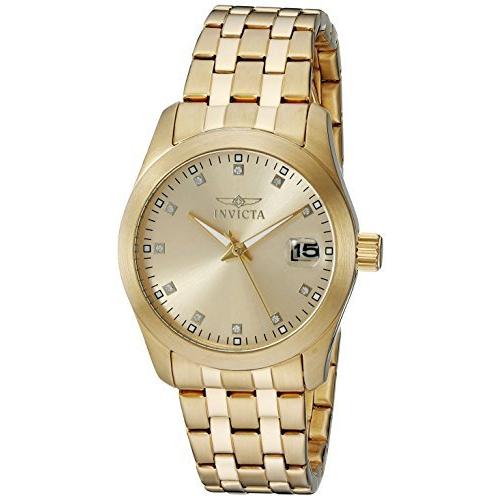 Invicta Women's 21492 Wildflower 18k Gold Ion-Plated Stainless Steel ...