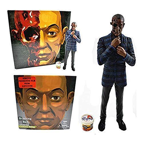 Mezco Breaking Bad Gus Fring Burned Face Action Figure - Entertainment ...
