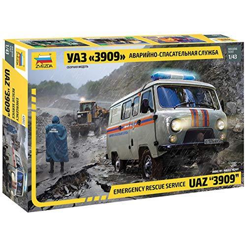 ズベズダ 1/43 UAZ 3909 ロシア非常事態省仕様 プラモデル ZV43002[並行輸入品] : ys0000022921792123 : athena8 - 通販 - Yahoo ...