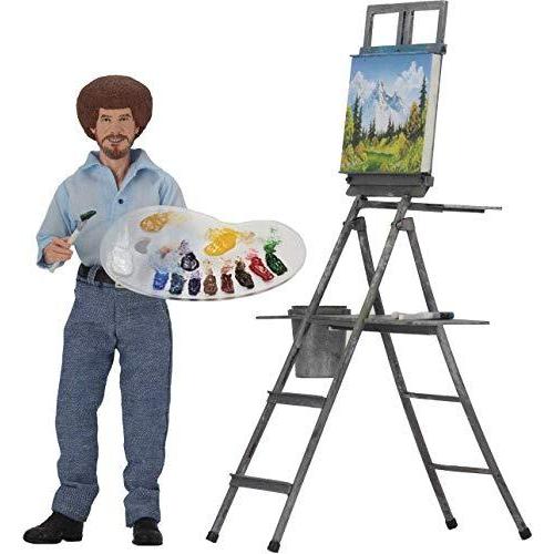 NECA Bob Ross 8 Inch Clothed Action Figure : athena8 - 通販 - Yahoo!ショッピング