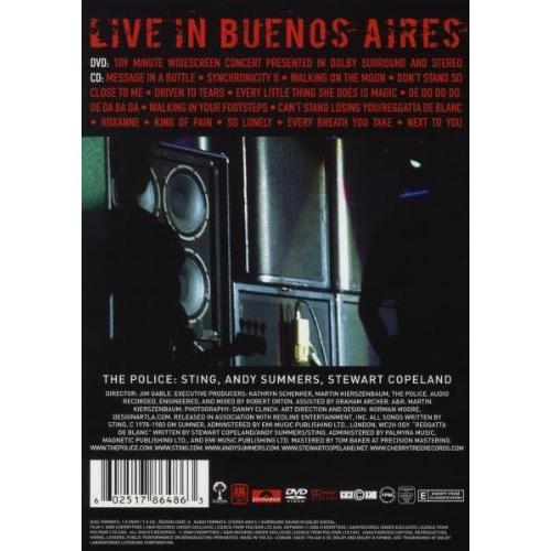 The Police: Certifiable - Live In Buenos Aires (2-DVD + 2-CD Set) [DVD ...