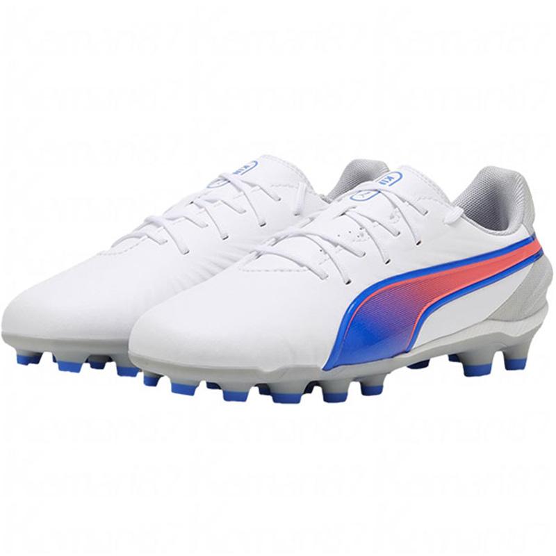 PUMA プーマ キング マッチ ジュニア HG/AG+MID JR 108049-02 子供 サッカー スパイク キッズ シューズ ...