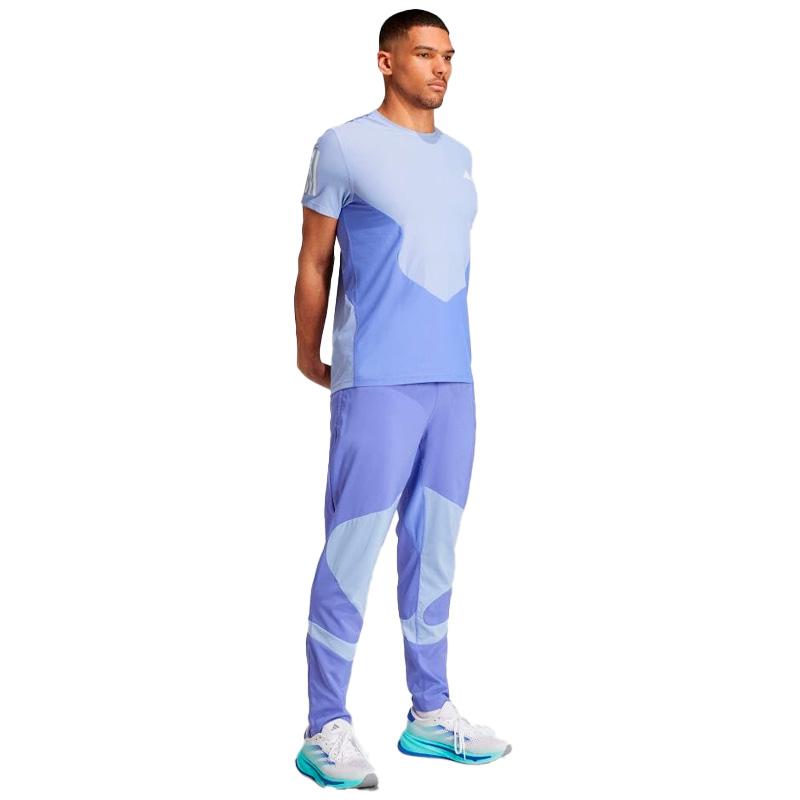 adidas アディダス オウン ザ ラン カラーブロック AEROREADY 半袖Tシャツ IW0038 メンズ ランニング ウエア ...