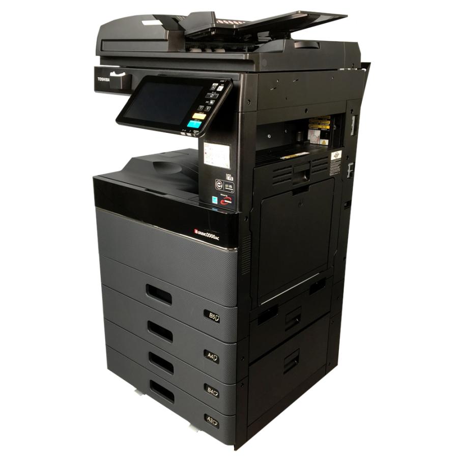 TOSHIBA 東芝TEC e-STUDIO 2000AC A3カラー複合機 純正廃トナーボックス付 カウンタ5524枚 カラー コピー機 ...