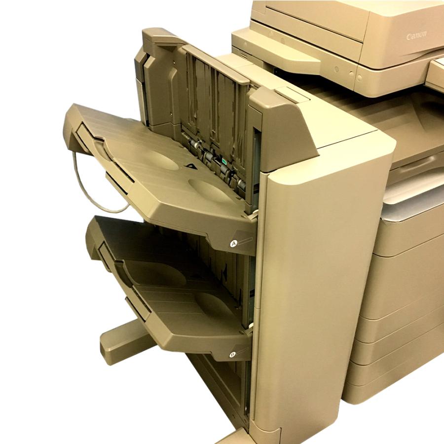 キヤノン キャノン iR ADVANCE C5235F A3カラー複合機 フィニッシャーセット 使用枚数63409枚 カラー コピー機 中古 ...