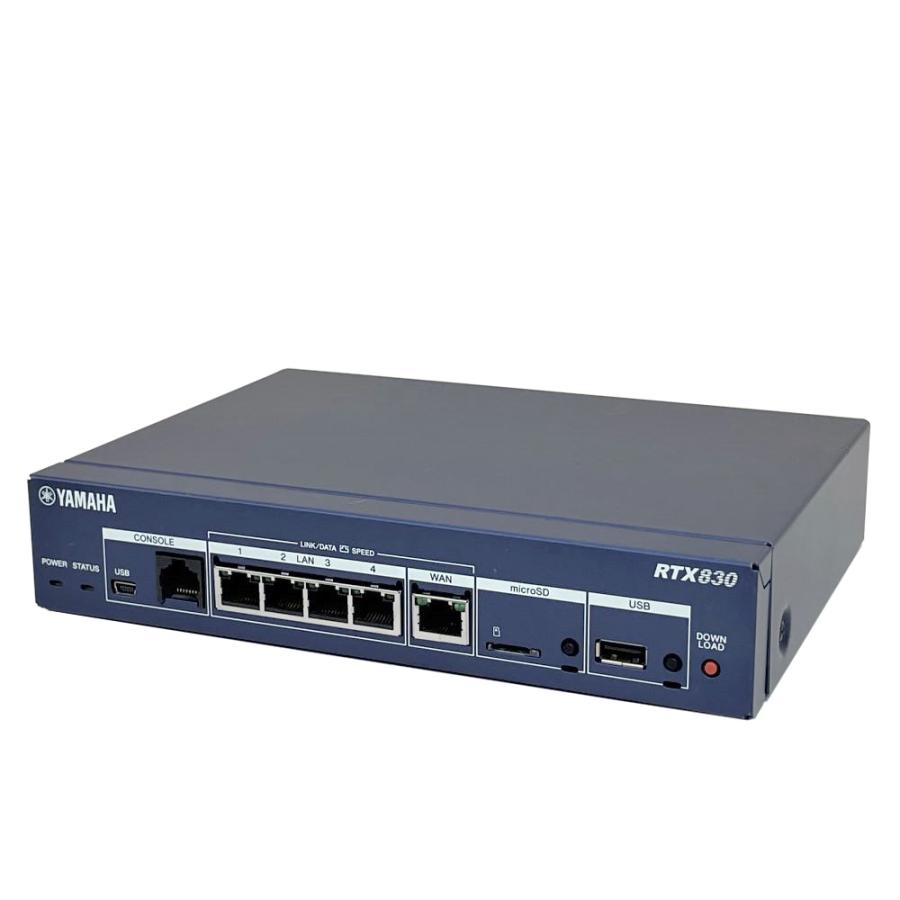 YAMAHA ギガアクセスVPNル−ター RTX830 ヤマハ 小規模拠点向 ネットワーク 有線ブロードバンドルーター IPv6 PPPoE 中古 : アットランド・ヤフーショップ - 通販 ...