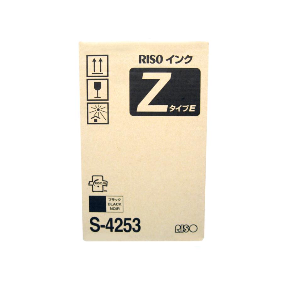 理想科学工業 印刷機用インク S4253 ブラック1箱2本入り 1000ml 1本 RISOインク MZ770 730 RZ777 770 737 : アットランド・ヤフーショップ - 通販 ...