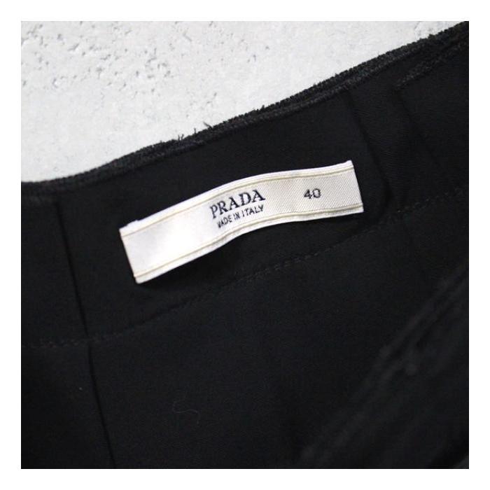 PRADA 【広尾店】プラダ プリーツ スカート レディース ボトムス 黒 size40 10982 : atlantis - 通販 - Yahoo!ショッピング