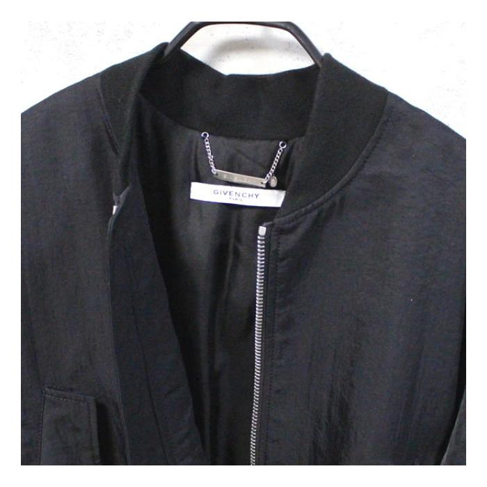GIVENCHY 【広尾店】ジバンシー ボンバージャケット ブルゾン ポリアミド ナイロン 黒 size:36 : atlantis - 通販 - Yahoo!ショッピング
